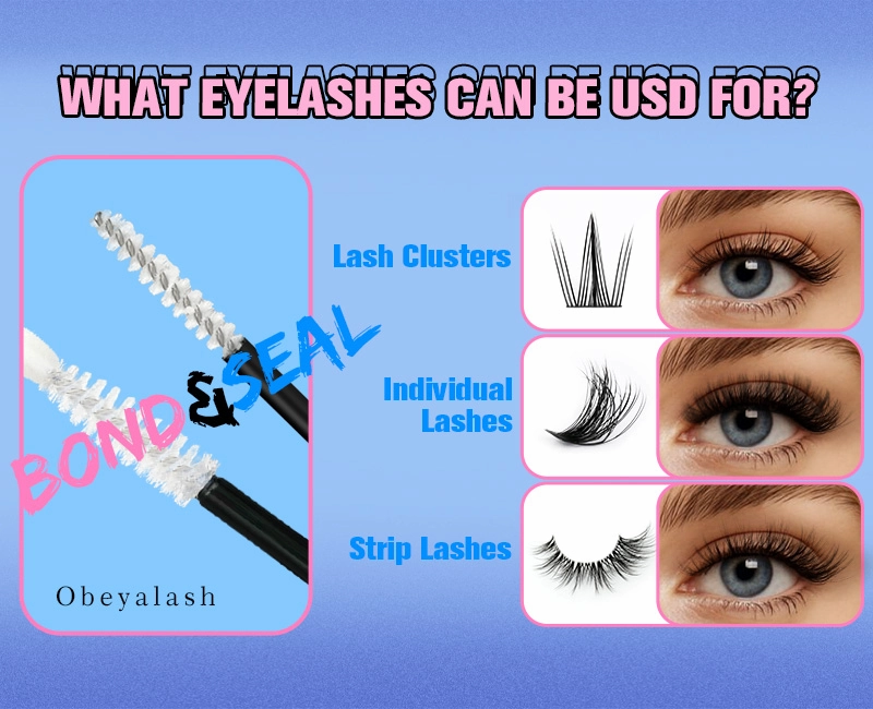 How to Use Bond and Seal for Eyelash Clusters?